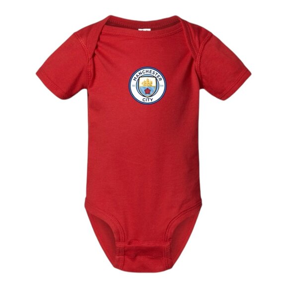 One Pieces | Manchester City Soccer Logo Baby Onesie Red | Poshmark